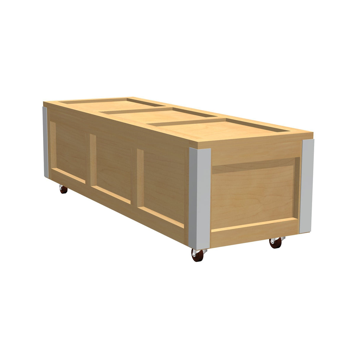 Robust transport case on wheels (CRW-329624) — RHO INC.